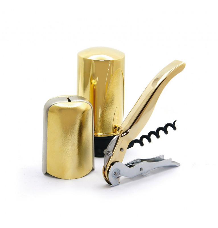 Сет Pulltex празничен сет - златен от 4 части 107599